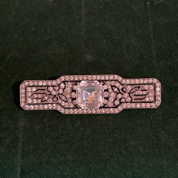 Jewelry | Vintage Sterling Art Deco Bar Pin | Poshmark